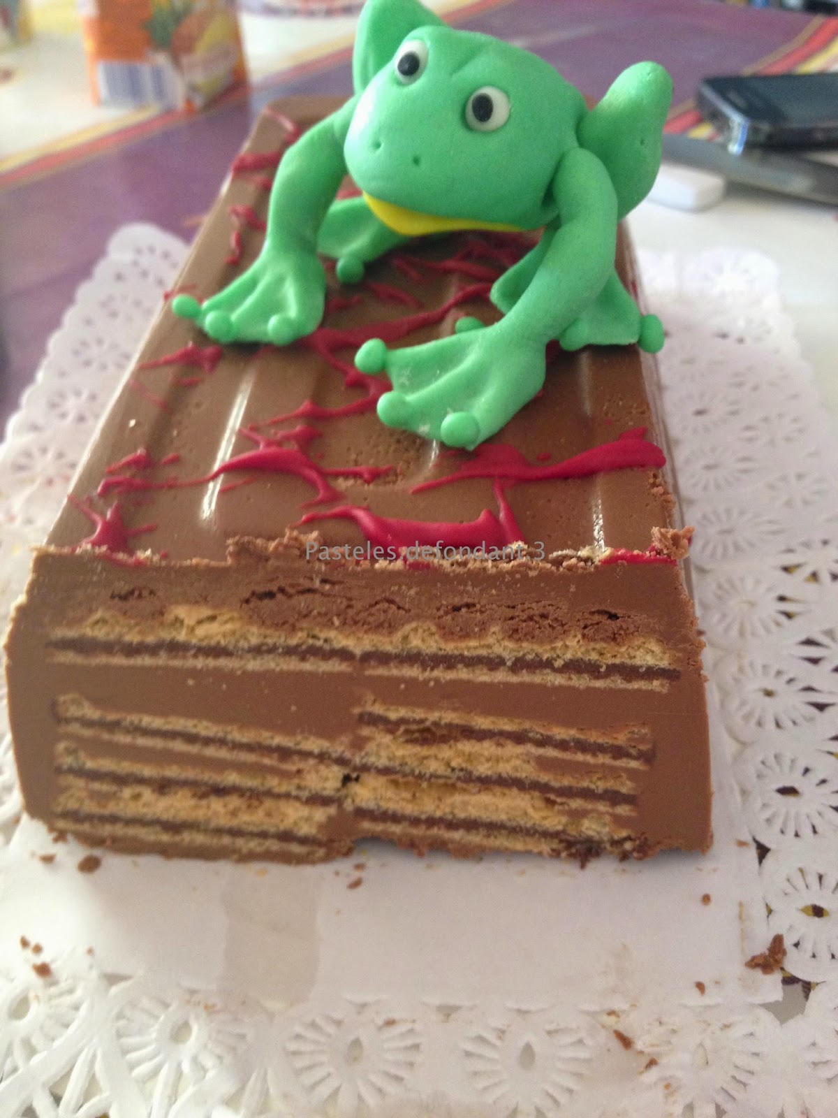 Rana | Pasteles de fondant