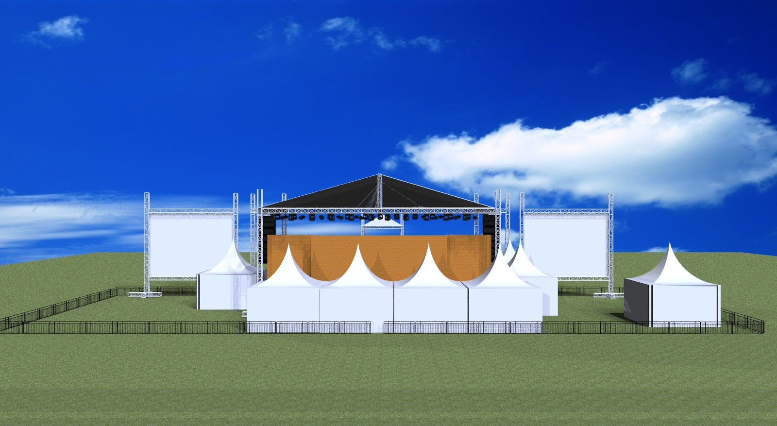 Design Panggung outdoor - Sewa Panggung Depok