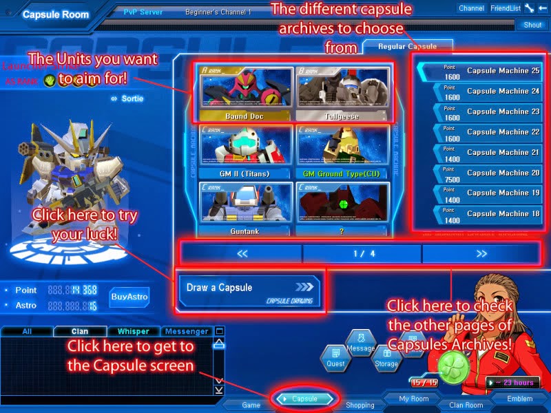 SD Gundam Capsule Fighter Online : Game Pertarungan Antar Gundam yang Seru