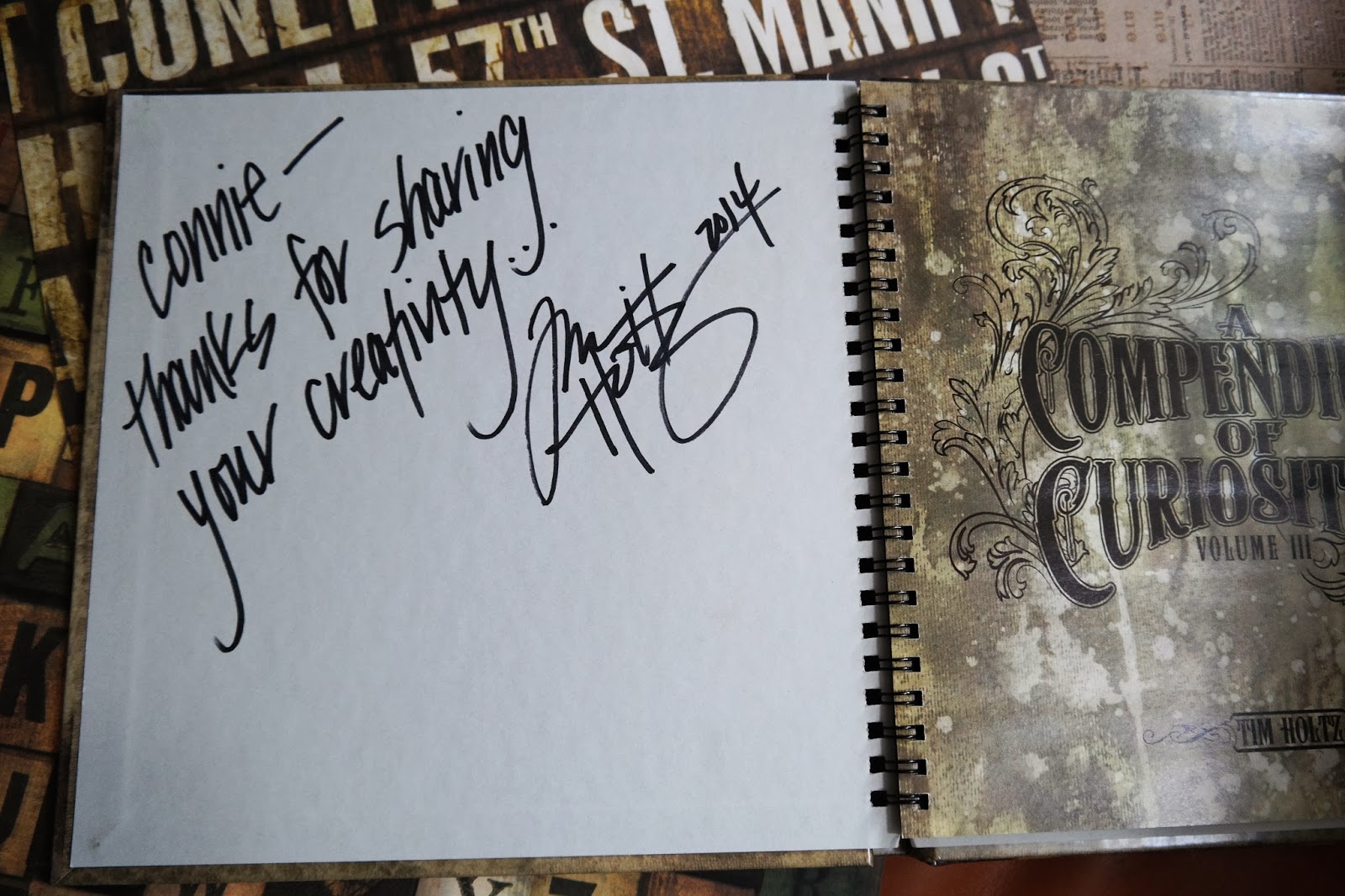 Artful Play: Autographed Tim Holtz Book Giveaway