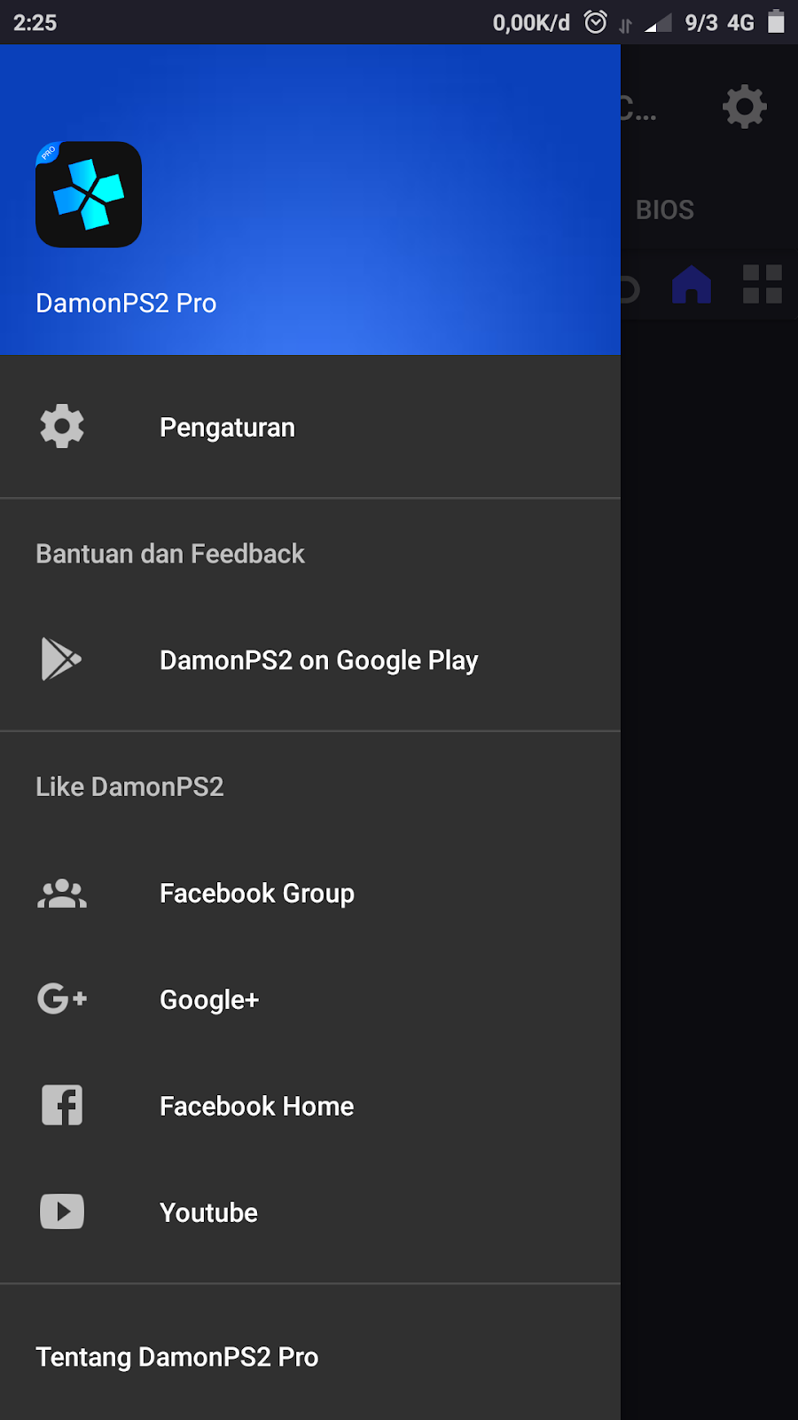 DamonPs2 Pro Emulator PS 2 untuk Android - All in one