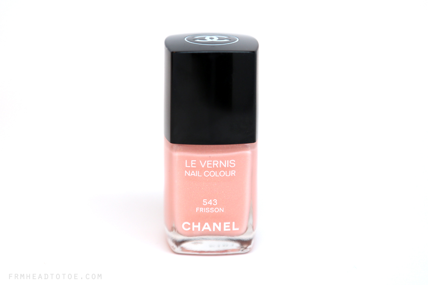 Manicure Monday: Chanel 543 Frisson - From Head To Toe