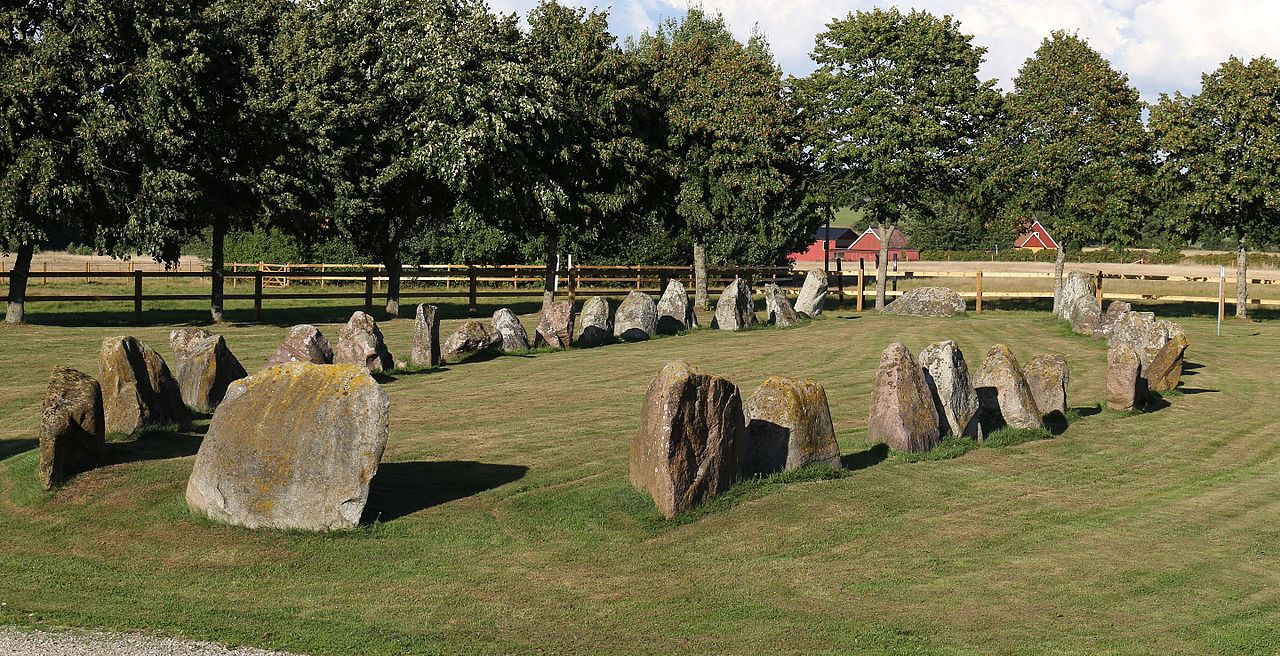 Hidden and little known places: Megalithic stone ships of Sweden