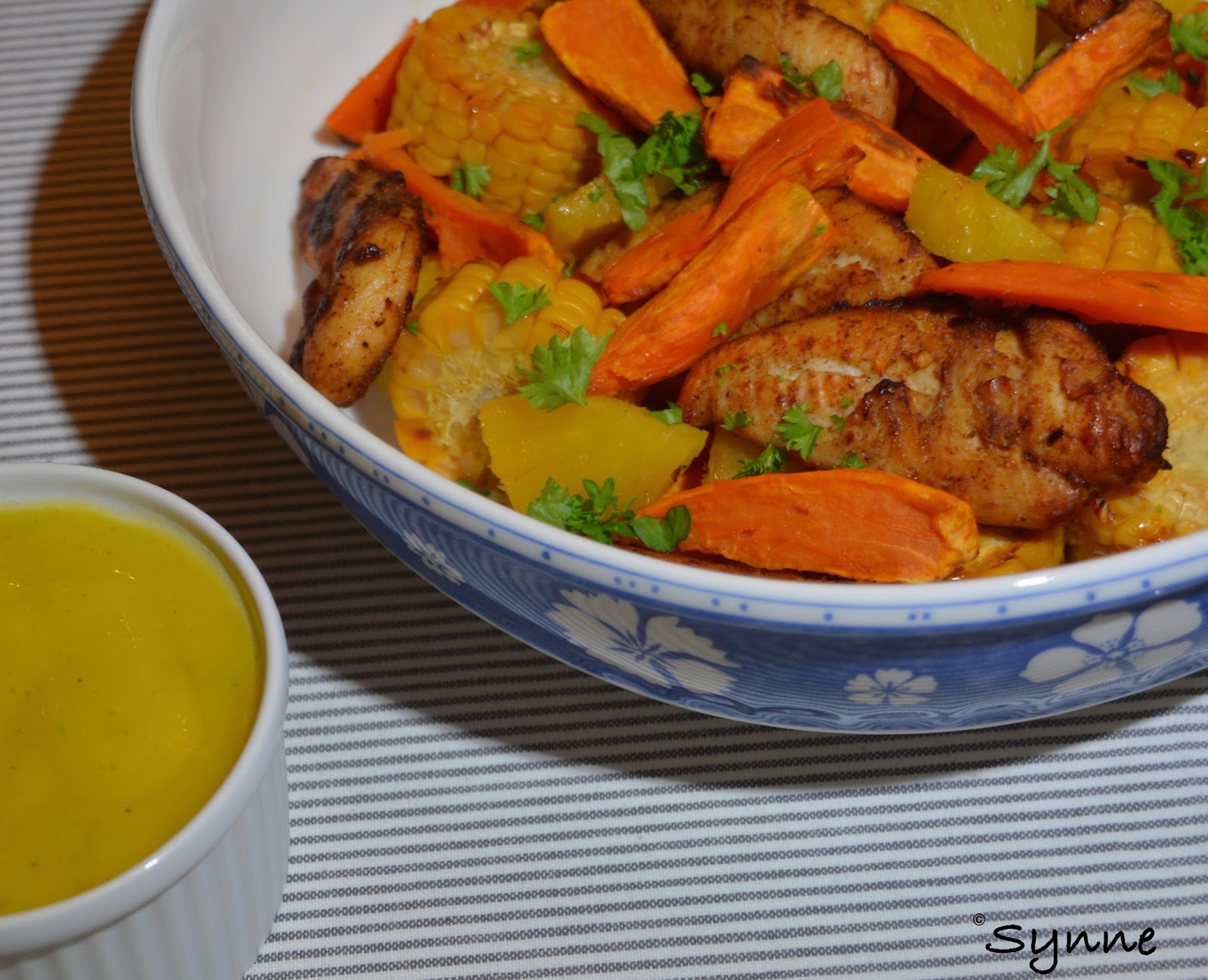 ganske enkelt: Kreolsk kylling i form