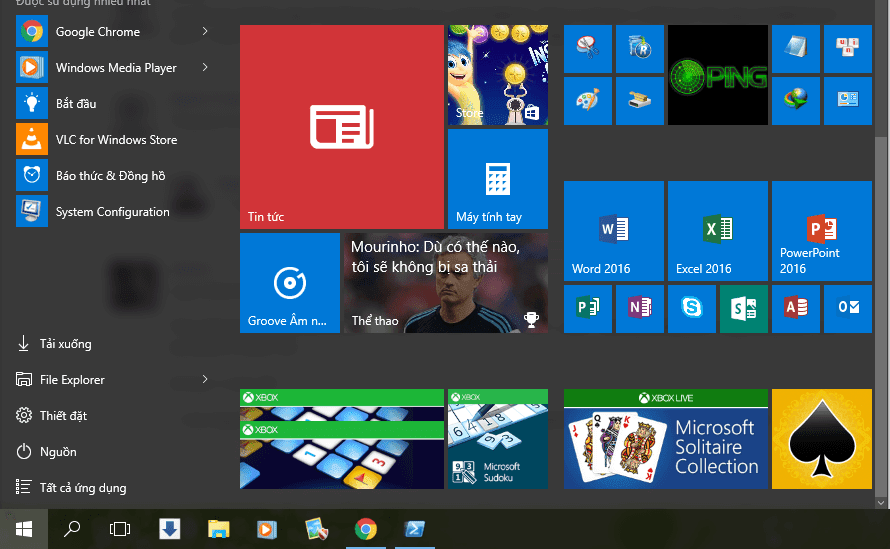 Khắc phục lỗi không hiện icon trên Live Tiles (Blank Tiles) trên ...