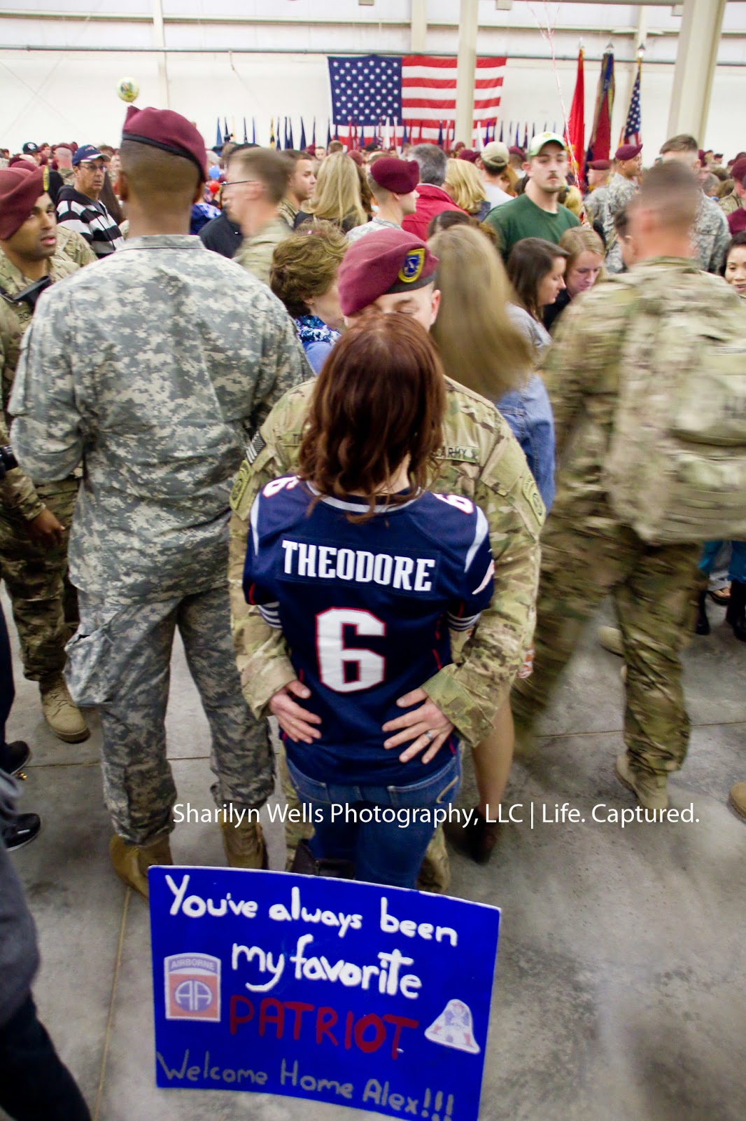 Sharilyn Wells Photography: Her Favorite Patriot | Military Homecoming ...