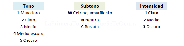 Bases de Maquillajes con Subtononalidades. ¿Cómo distingo? ~ Docualin ...