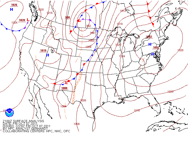 The Weather Centre: Cold Front Ignites Severe Storms, Impressive ...