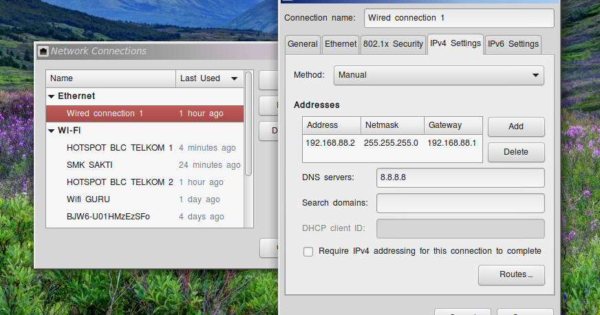 Konfigurasi Mikrotik menggunakan sumber Internet ~ Mustofa Robi
