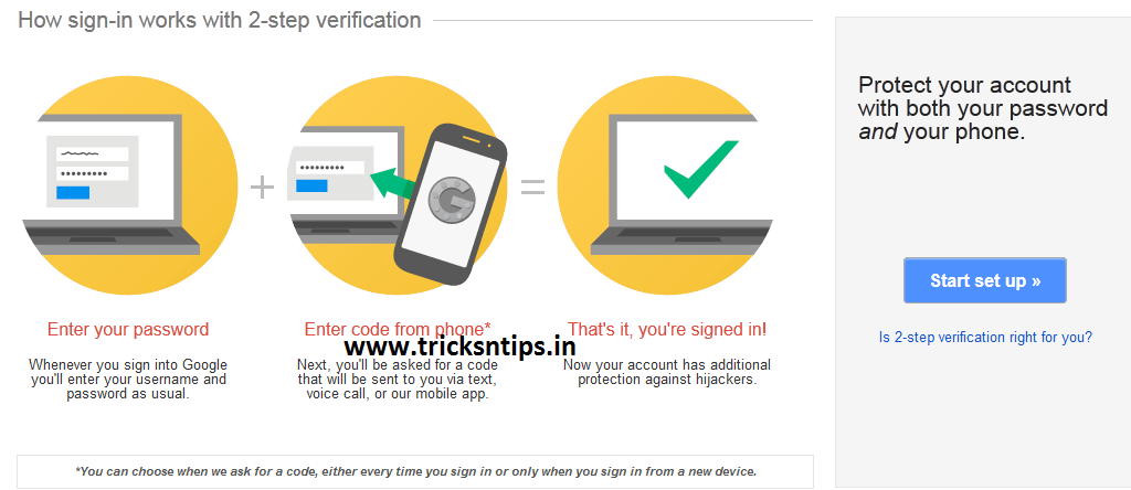 How to add 2-step verification in Gmail | Tips, Tricks and Hack!ng