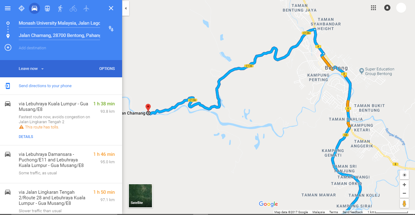 Hiking and Stuff: Gunung Rajah via Chamang Waterfall, Bentong