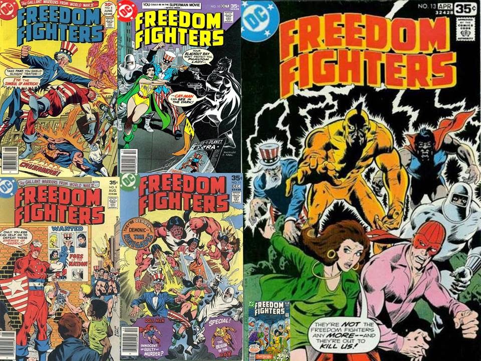 Dave's Comic Heroes Blog: Freedom Fighters Quality
