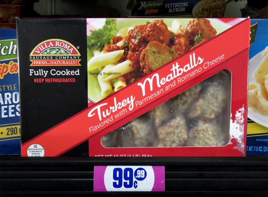 The 99 Cent Chef: Turkey Meatballs - Deal of the Day