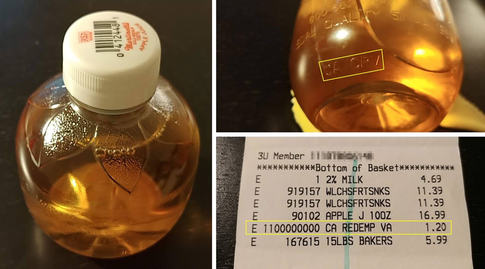 재활용 음료통을 수거하는 rePLANET과 CA CRV