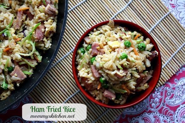 Ham Fried Rice {Leftover Ham Recipe} — Mommy's Kitchen