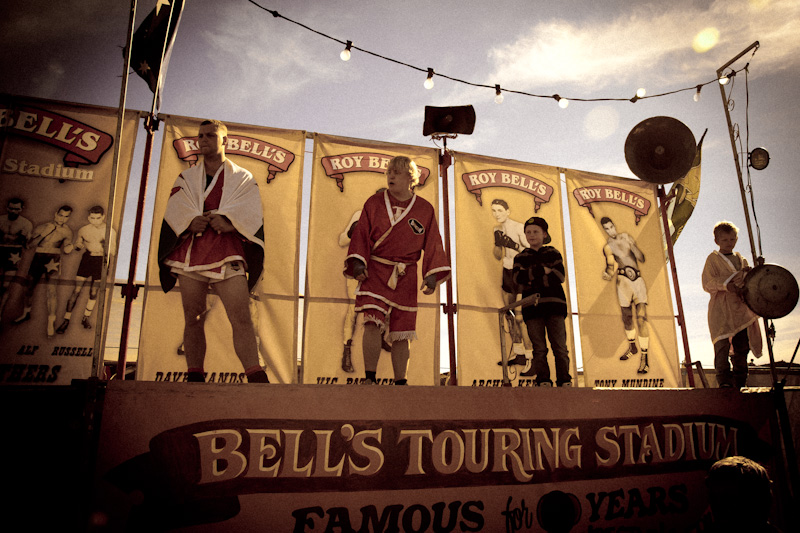Outback Snack Australia: The last tent boxers