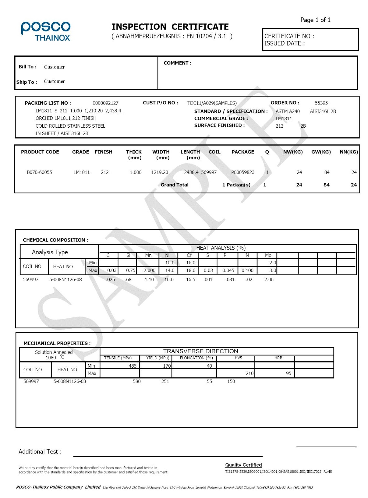 Thai Sanoo Invoice แปลว่า