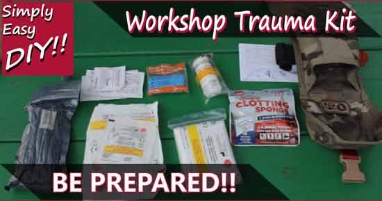 Simply Easy DIY: Items in My Workshop Trauma Kit