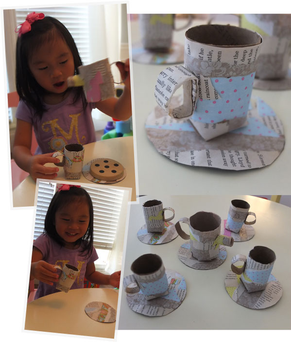 beloved-ones: Monday Funday :: Paper Mache Tea Cups