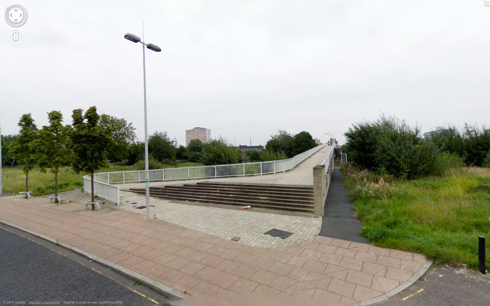 Dreamlands: Epping Walk Footbridge - Manchester