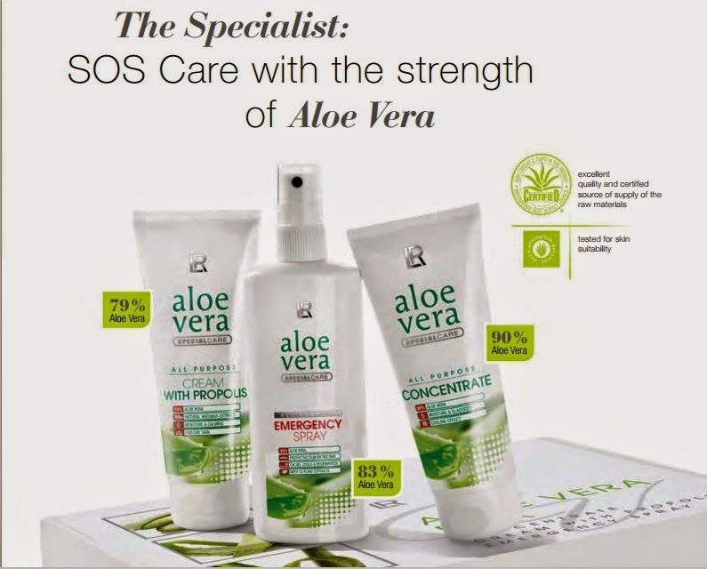 LR health and beauty system: ALOE VERA SKIN AND BODY NATURAL CARE