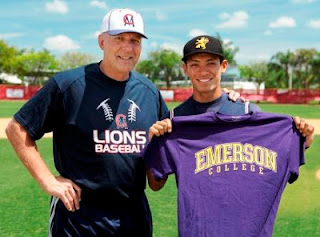 Emerson College Baseball: Emerson Recruit Recognized at High School ...