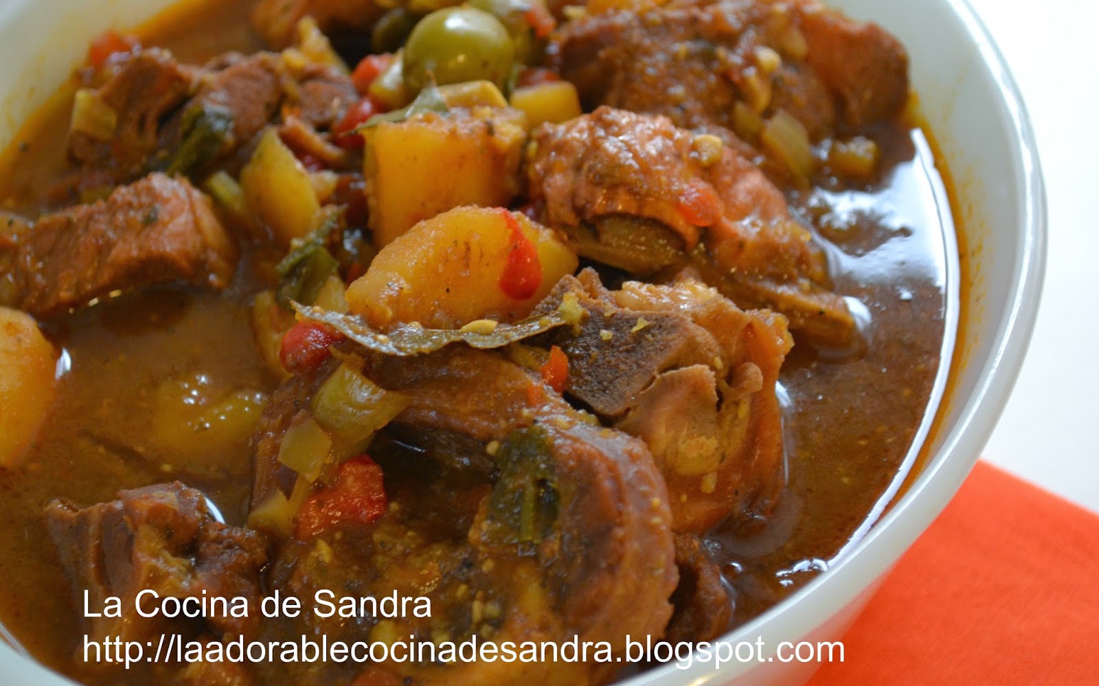 La Cocina de Sandra: FRICASE DE TERNERA