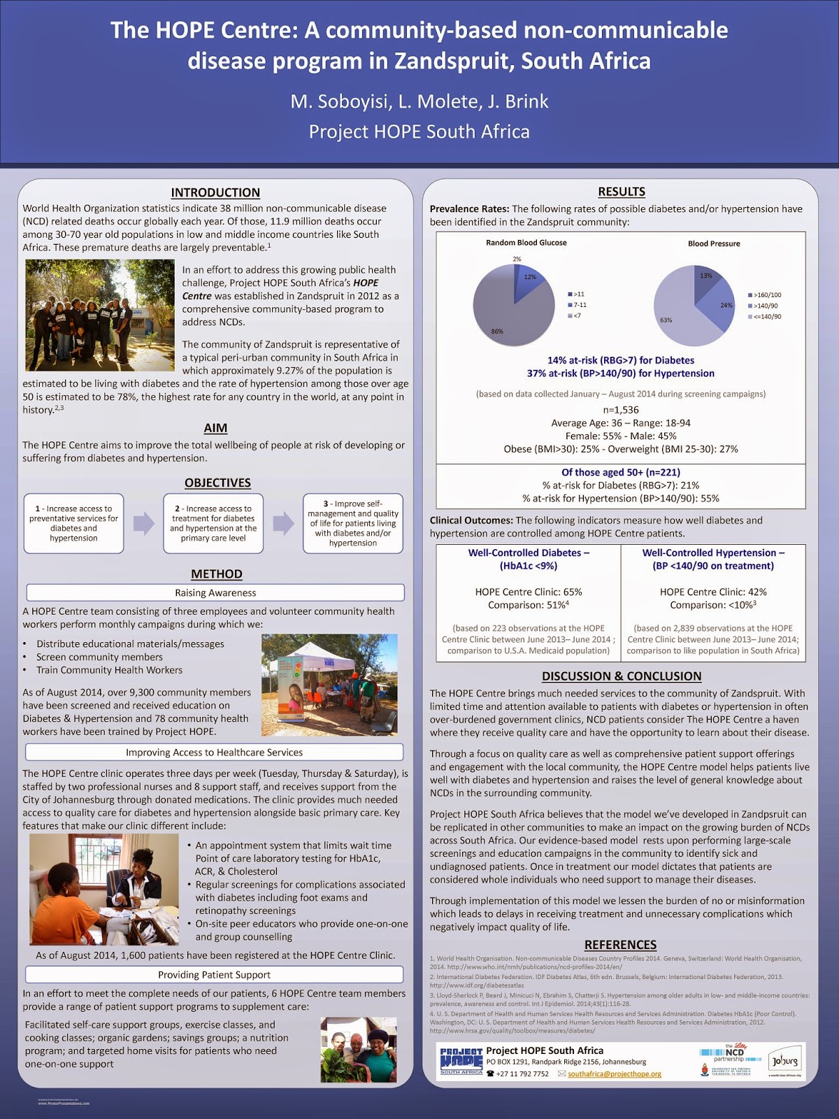 Project HOPE South Africa attends PHASA Conference ~ The HOPE Centre