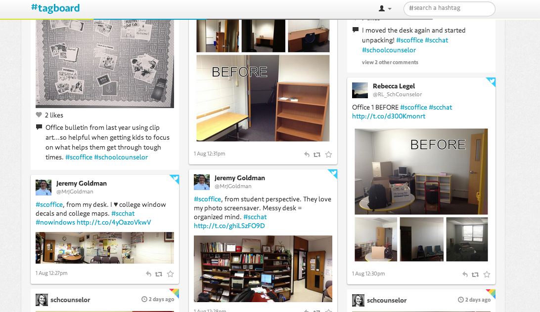 Use Tagboard for School Counseling Inspiration!