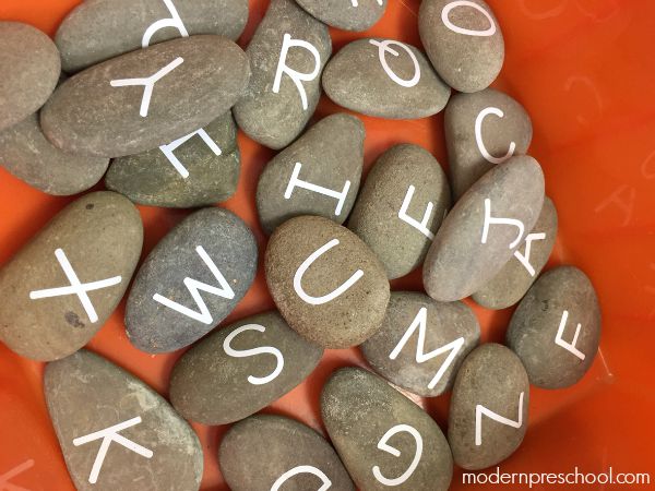 Alphabet Letter Stones