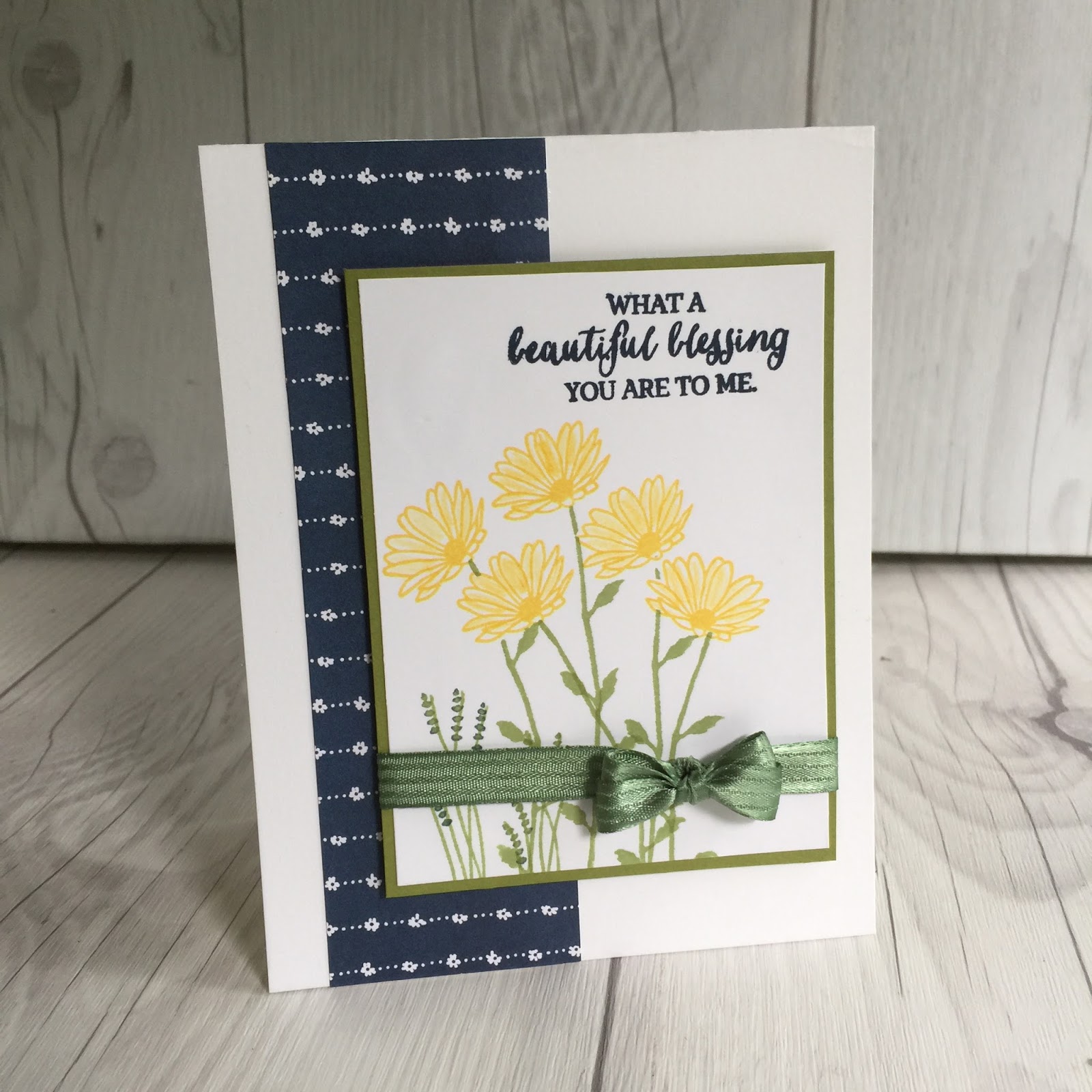 A card filled with Daisies | Stamped Sophisticates
