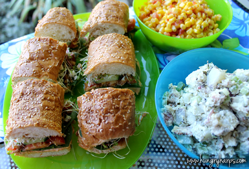 Hungry Harps: Hummus Hoagie Sliders, Spinach-Artichoke Potato Salad ...