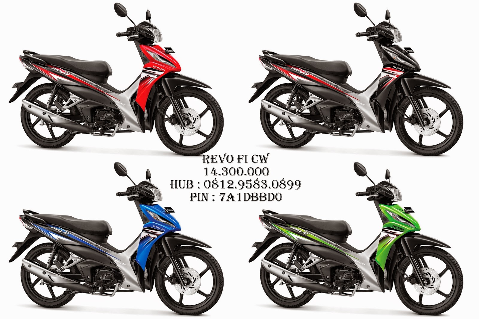 Revo FI CW Revo FI Fit Revo SW | Diskon Uang Muka