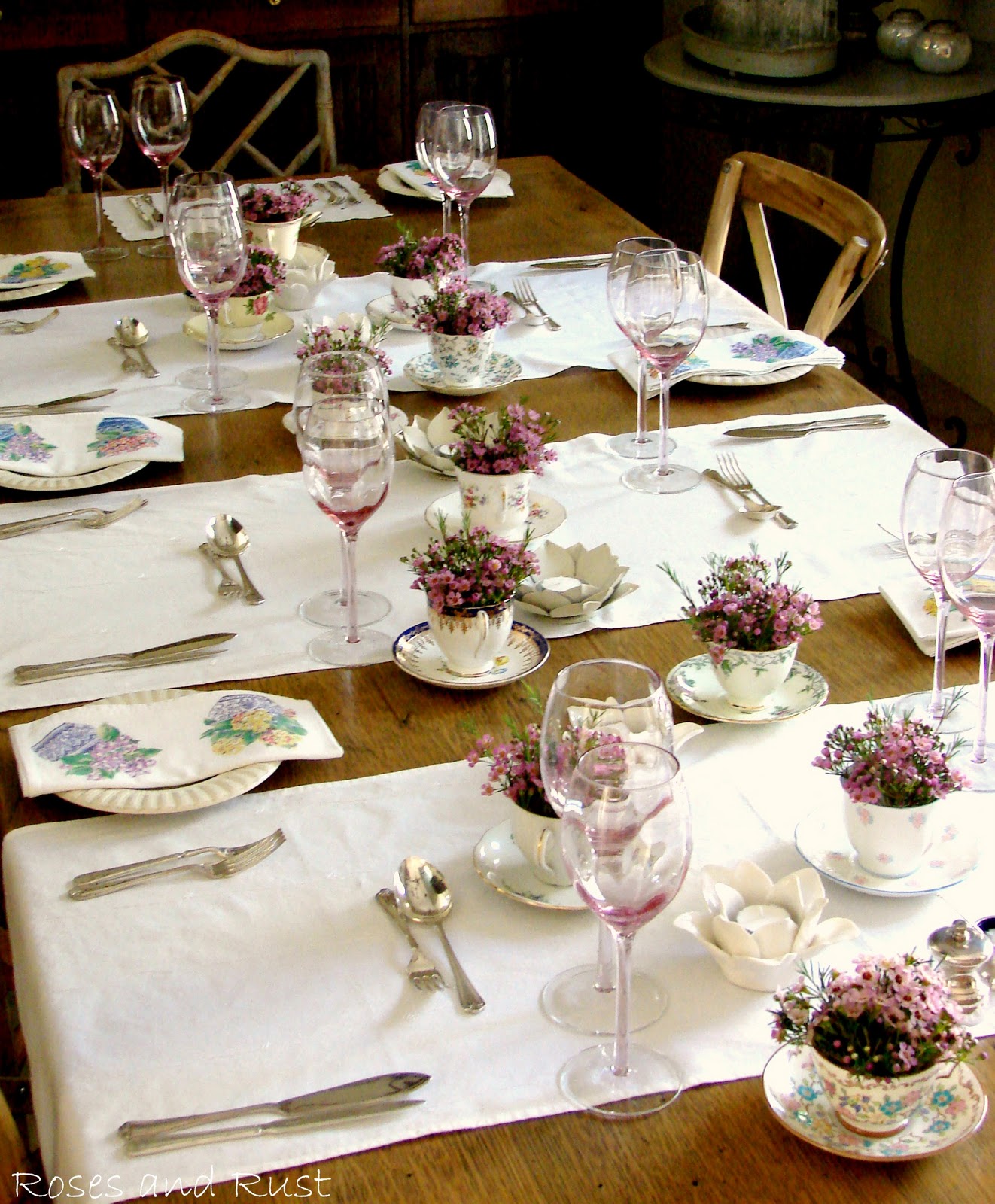 Roses and Rust: Spring Supper