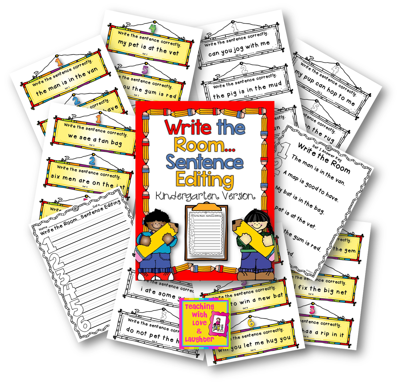 Teaching With Love and Laughter: CVC and Word Families!