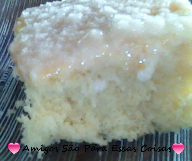 Amigos São Para Essas Coisas: Cozinha de Açúcar - Bolo Toalha Felpuda