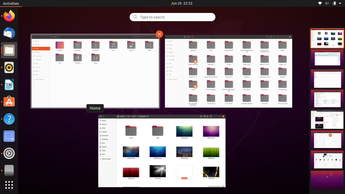 Panorama - Part I of Ubuntu 20.04 LTS Review