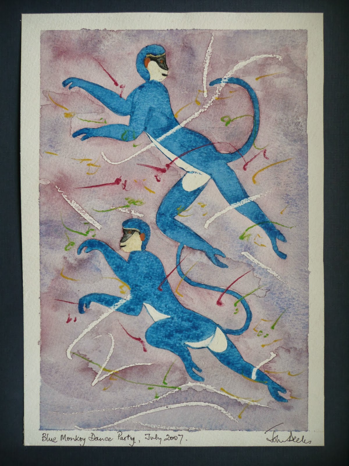 BreathlessinOrewa: 70. The Blue Monkeys of Akrotiri