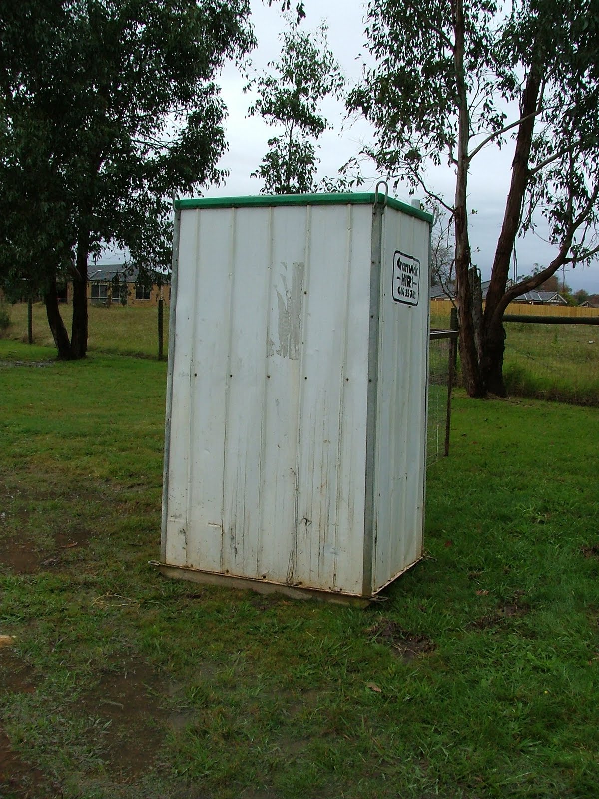 Home for Eight: We have a port-a-loo