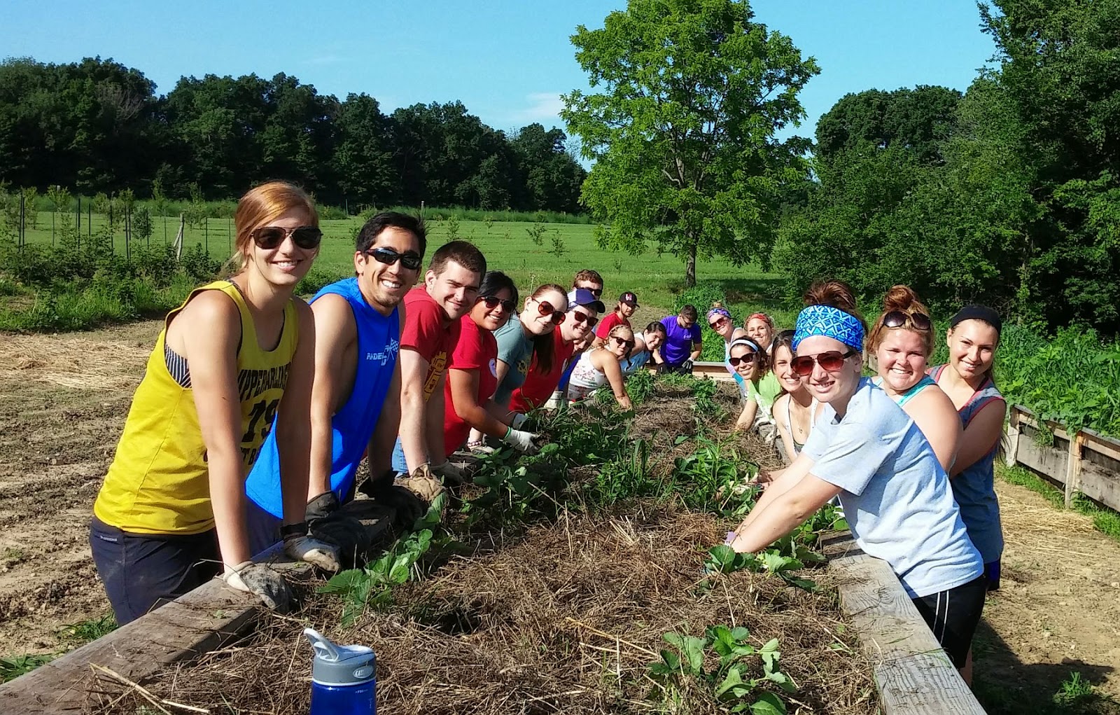 Granny B Farms: Flying Horse Farms Staff Volunteers at Granny B