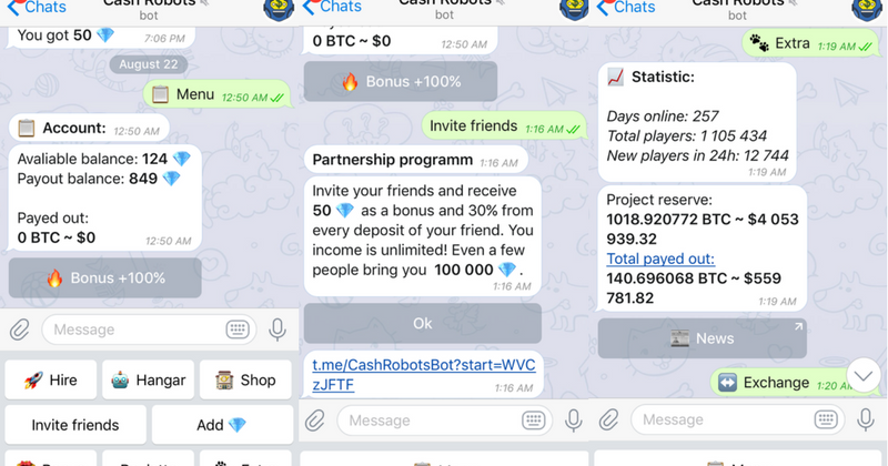 Earn Bitcoin With Telegram Bot | How To Get Bitcoin Cash From Bitcoin ...