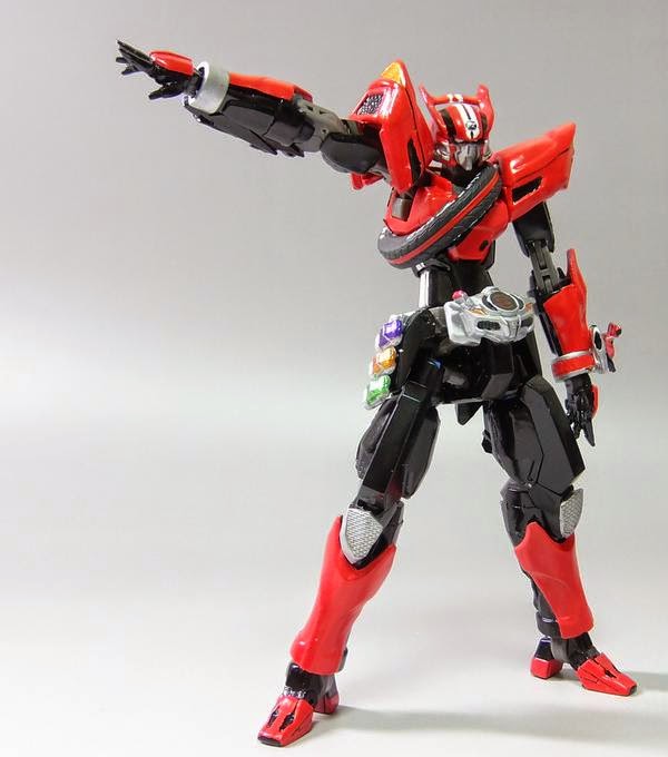 Custom Build: "Kamen Rider Drive" Gundam AGE-1 Spallow - Gundam Kits ...