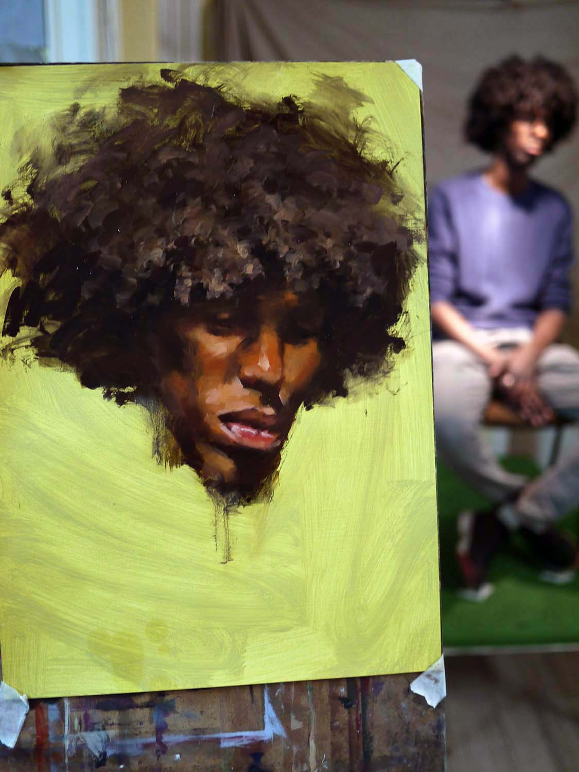 Yacin à la pose ! | YANN HOVADIK's fine art