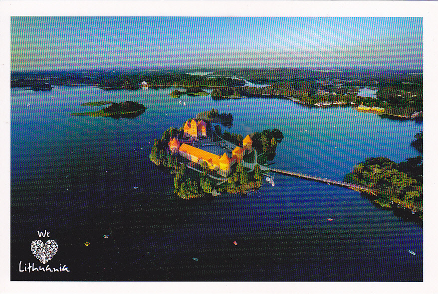 Postcards of UNESCO World Heritage Tentative List: Lithuania - Trakai ...