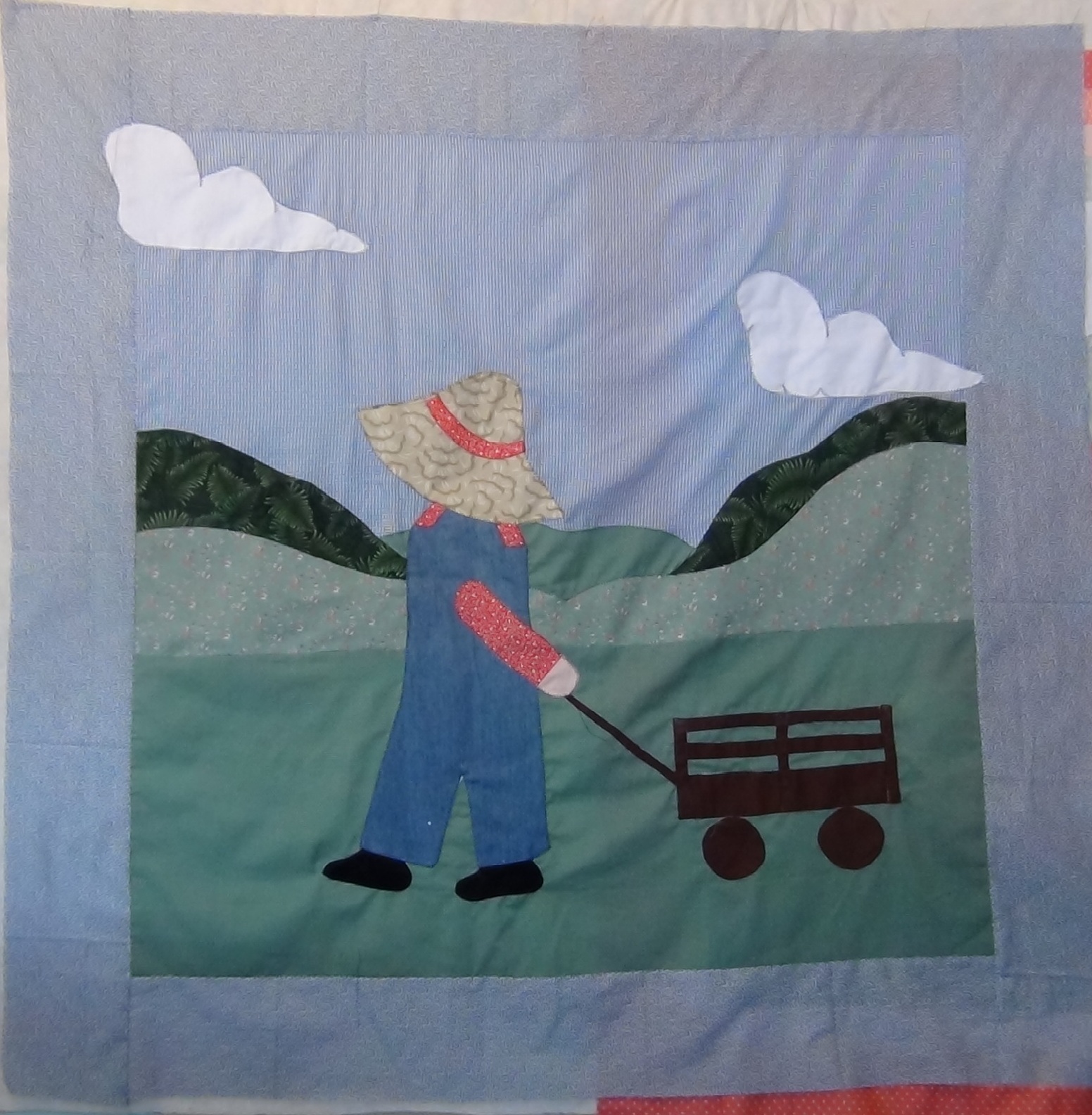 carolynscanvas.com: MY OVER SIZED SUNBONNET SUE & OVERALL SAM IN GRANNY ...