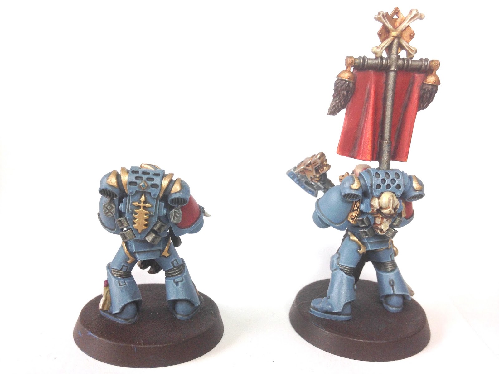 Citadel of Paint: WIP: Space Wolves Grey Hunters #1