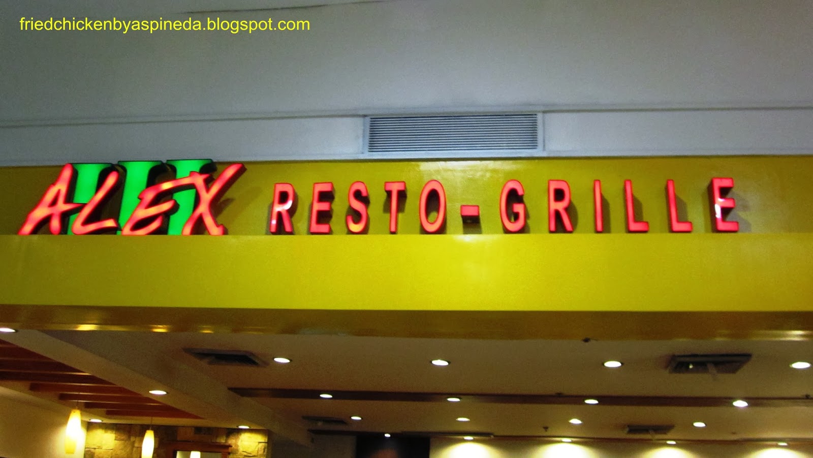 Fried Chicken for the Soul.: Alex III: Inihaw na Baboy (solo)!