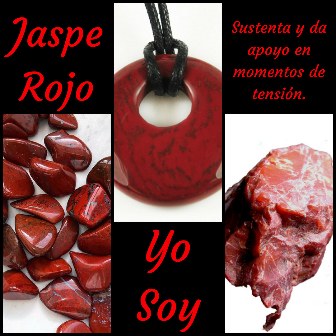 Ficha jaspe Rojo ~ Joyas Hechicera