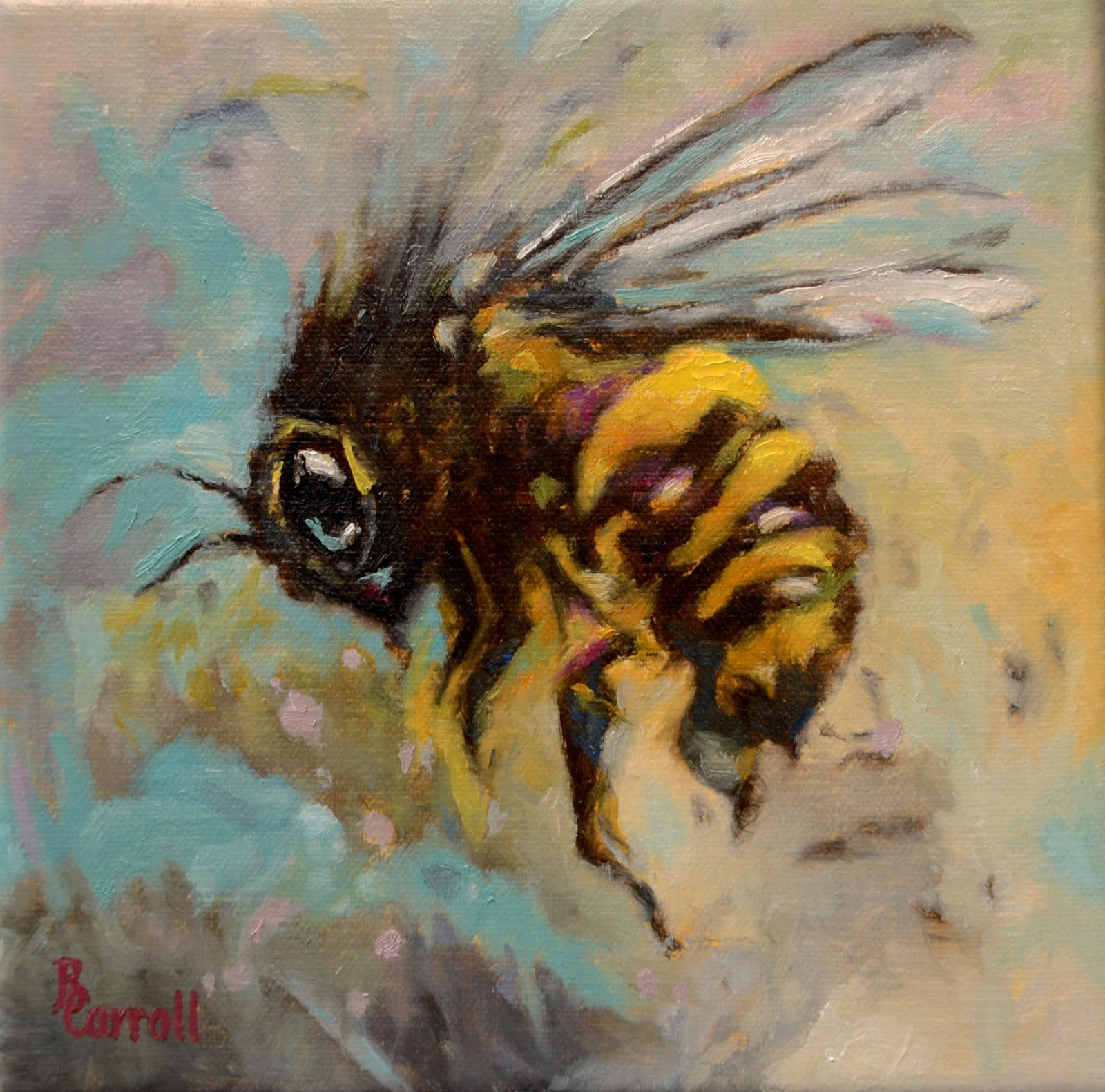 Betty Carroll Fine Art: Busy Bee