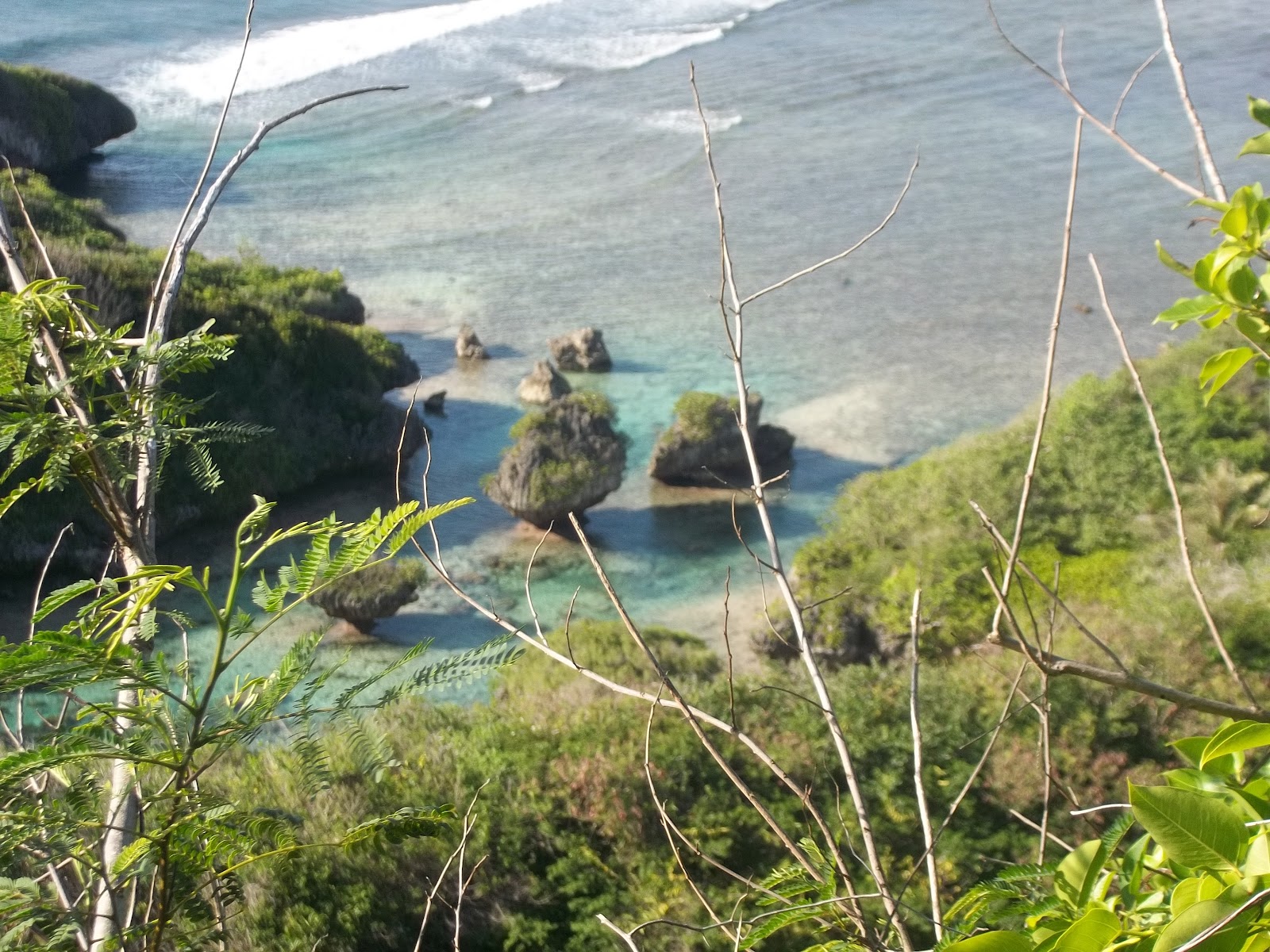 tipping guam over: Orote point hike